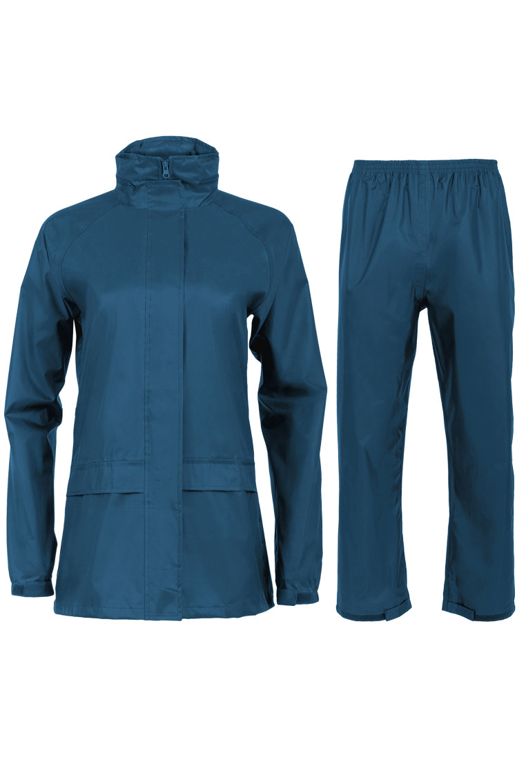 Indigo dames regenpak Stormguard van Highlander - Regenpakhuis
