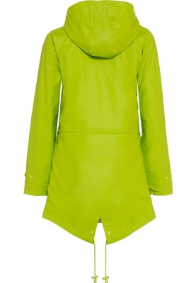 Lime groene dames regenjas / parka HafenCity® van BMS