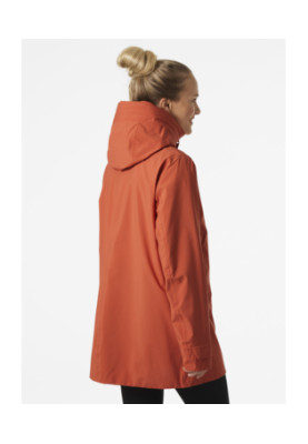 Terracotta dames regenjas Victoria van Helly Hansen - Regenpakhuis
